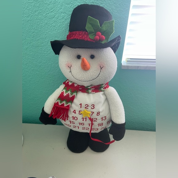 Vidor International | Holiday | Advent Calendar Standing Snowman 2 ...